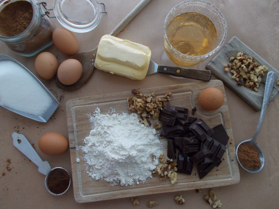 Μπράουνις σοκολάτας με καρύδια | Food Collection