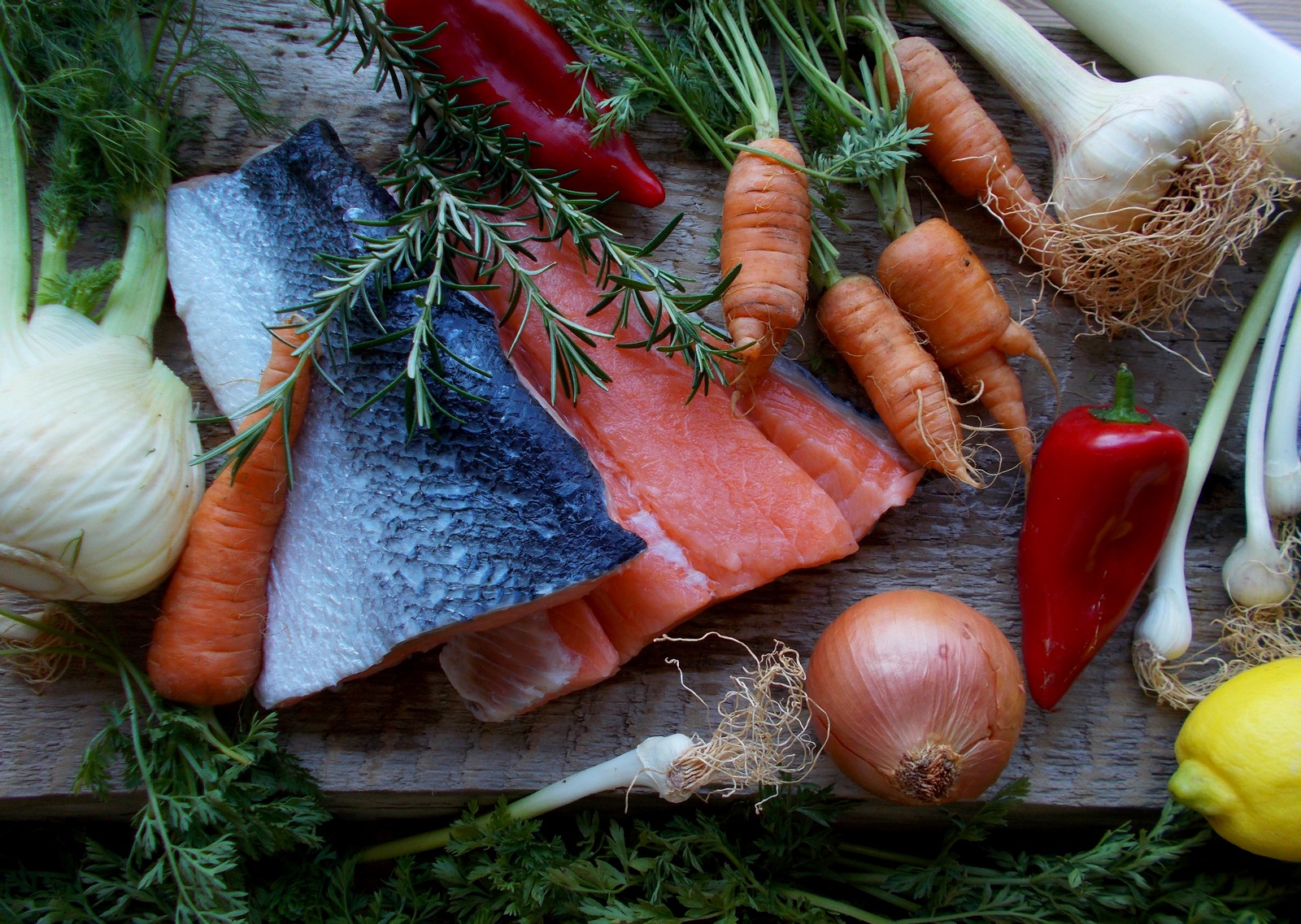 Σολομός rustic | Food Collection