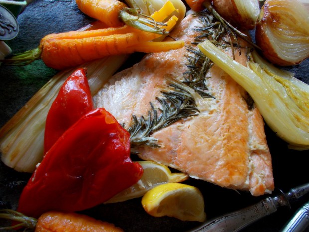 Σολομός rustic | Food Collection