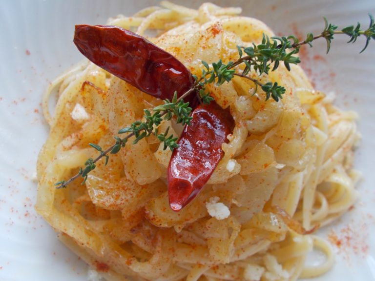 Λιγκουίνι με μελωμένο φινόκιο | Food Collection