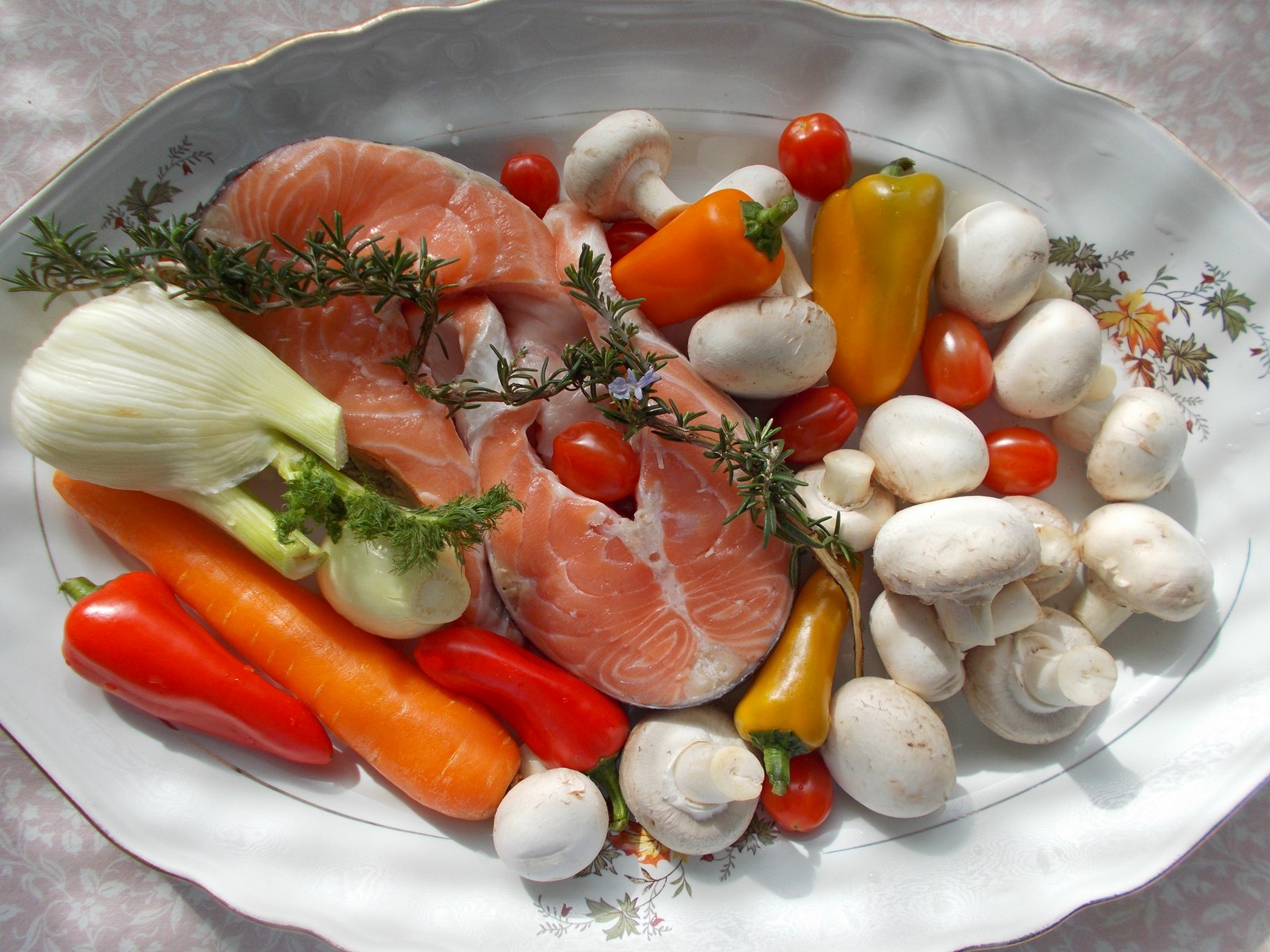 Σολομός με λαχανικά στη γκριλιέρα | Food Collection