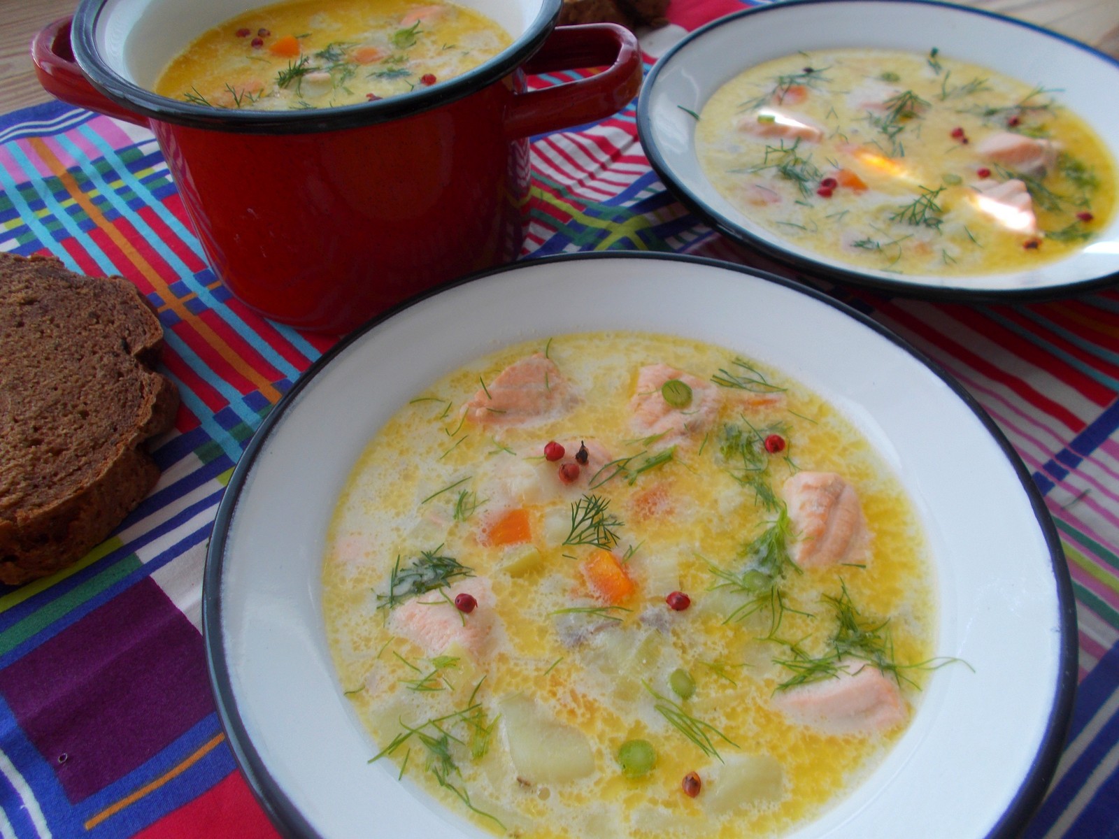 Σολομός σούπα - Lohikeitto - η Φιλανδική | Food Collection