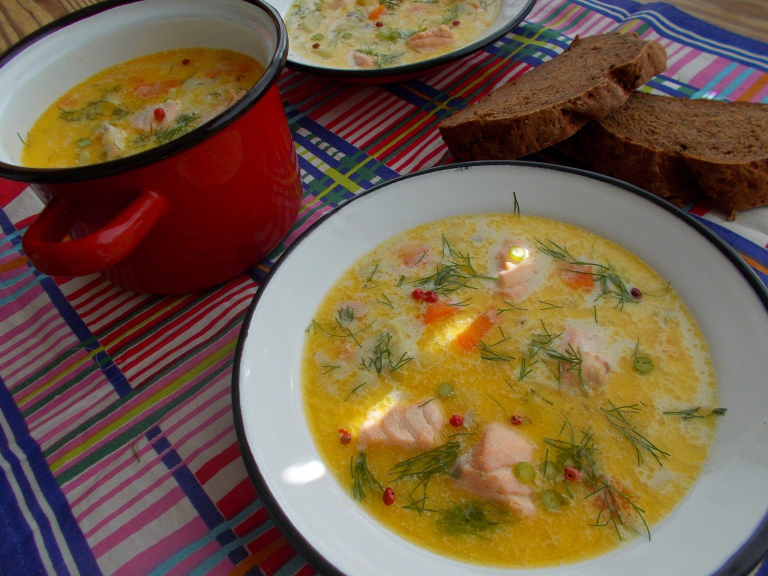 Σολομός σούπα - Lohikeitto - η Φιλανδική | Food Collection