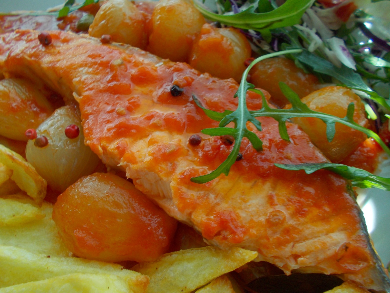 Σολομός στιφάδο | Food Collection